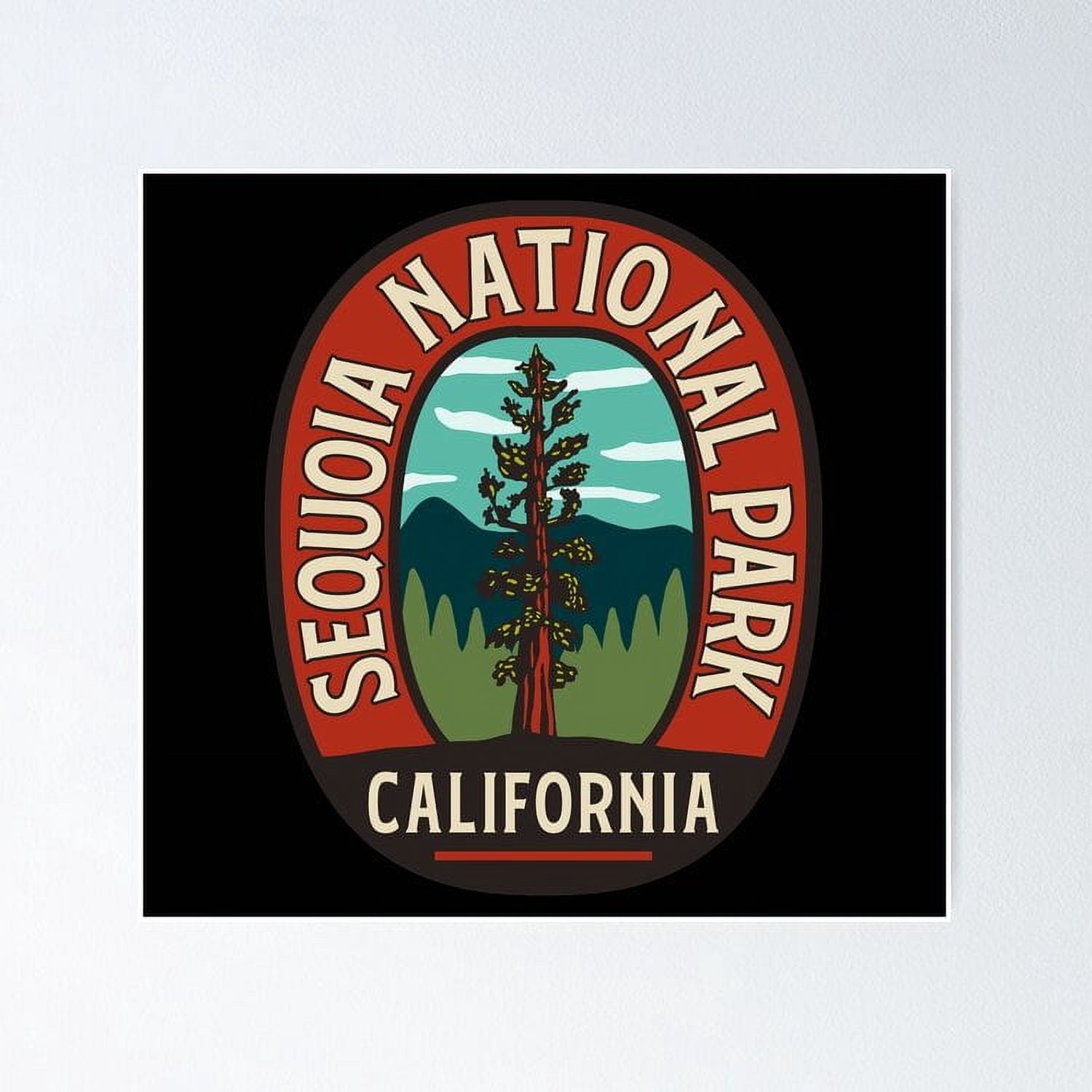 Sequoia National Park-Vintage Poster, 8x12 UNFRAMED - Walmart.com
