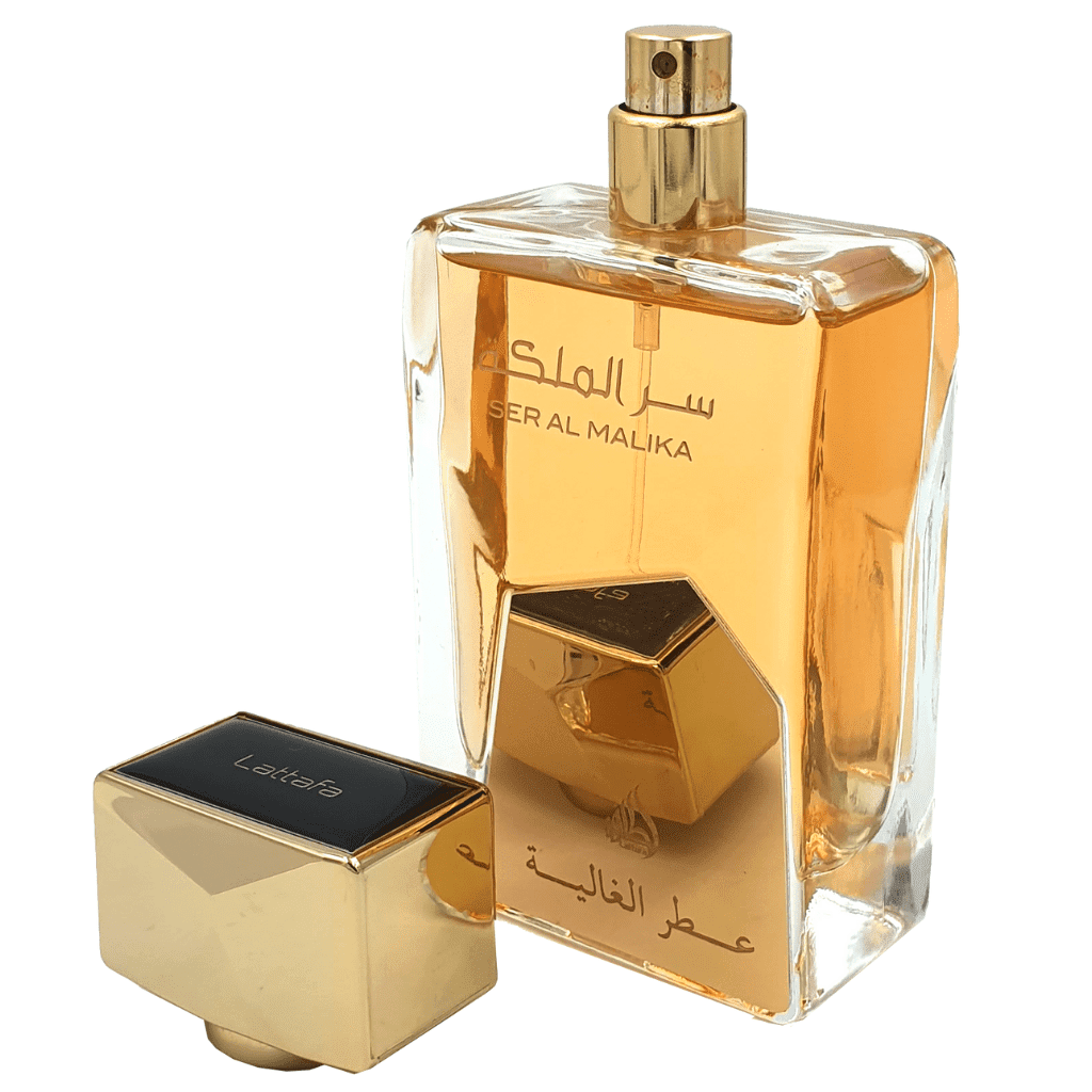 Ser Al Malika Attar Al Ghalia EDP - 100ML by Lattafa (WITH VELVET POUCH ...