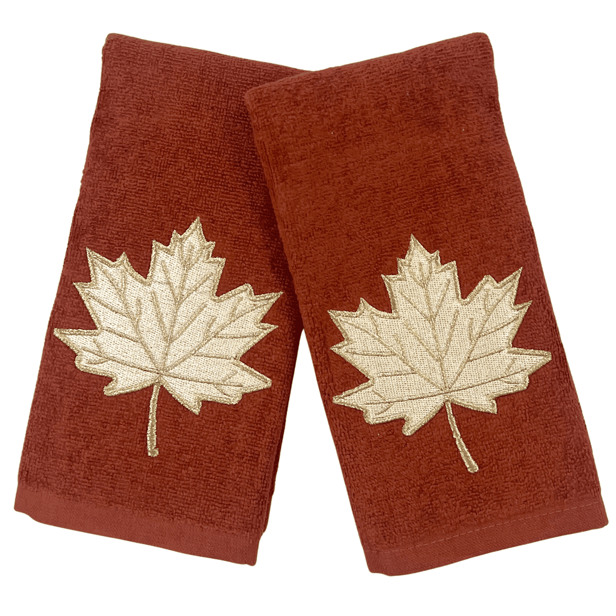 Serafina Home Autumn Fall Bath Guest Fingertip Towels Bathroom Decor ...