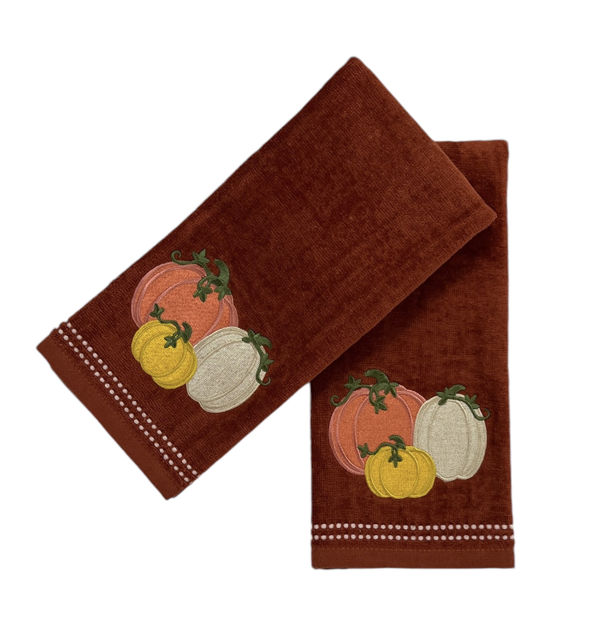 Serafina Home Autumn Fall Bath Hand Towels Bathroom Decor Farmhouse ...