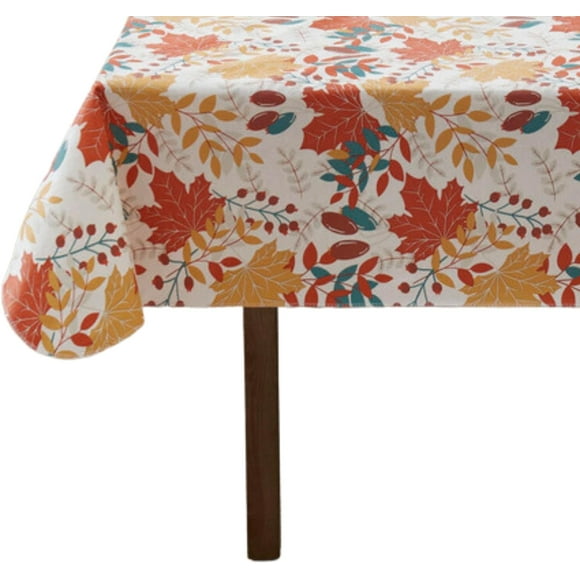 Flannel Backed Plastic Tablecloth