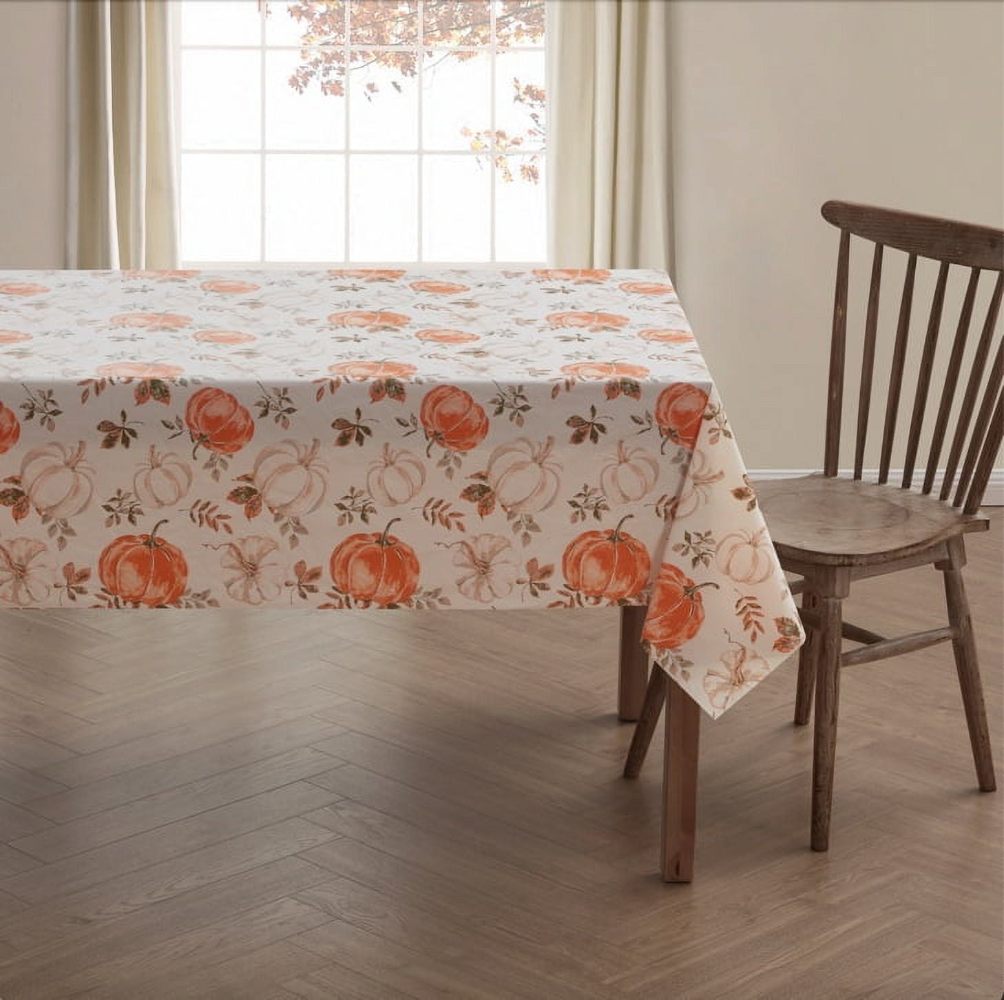 Serafina Home Autumn Thanksgiving Fall Watercolor Pumpkins Vinyl ...