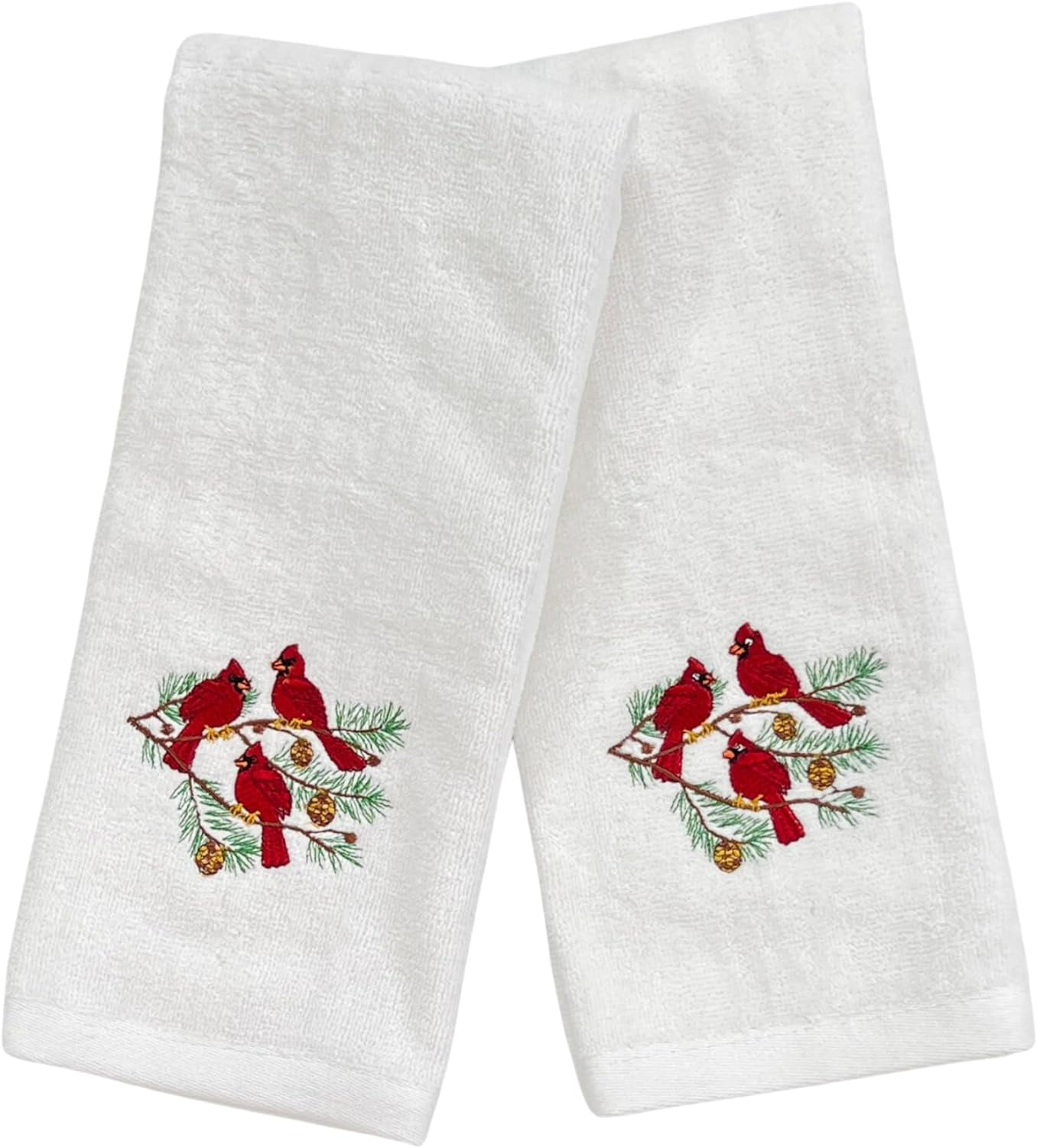 Serafina Home Cardinal Hand Towels, Set of 2 - Walmart.com