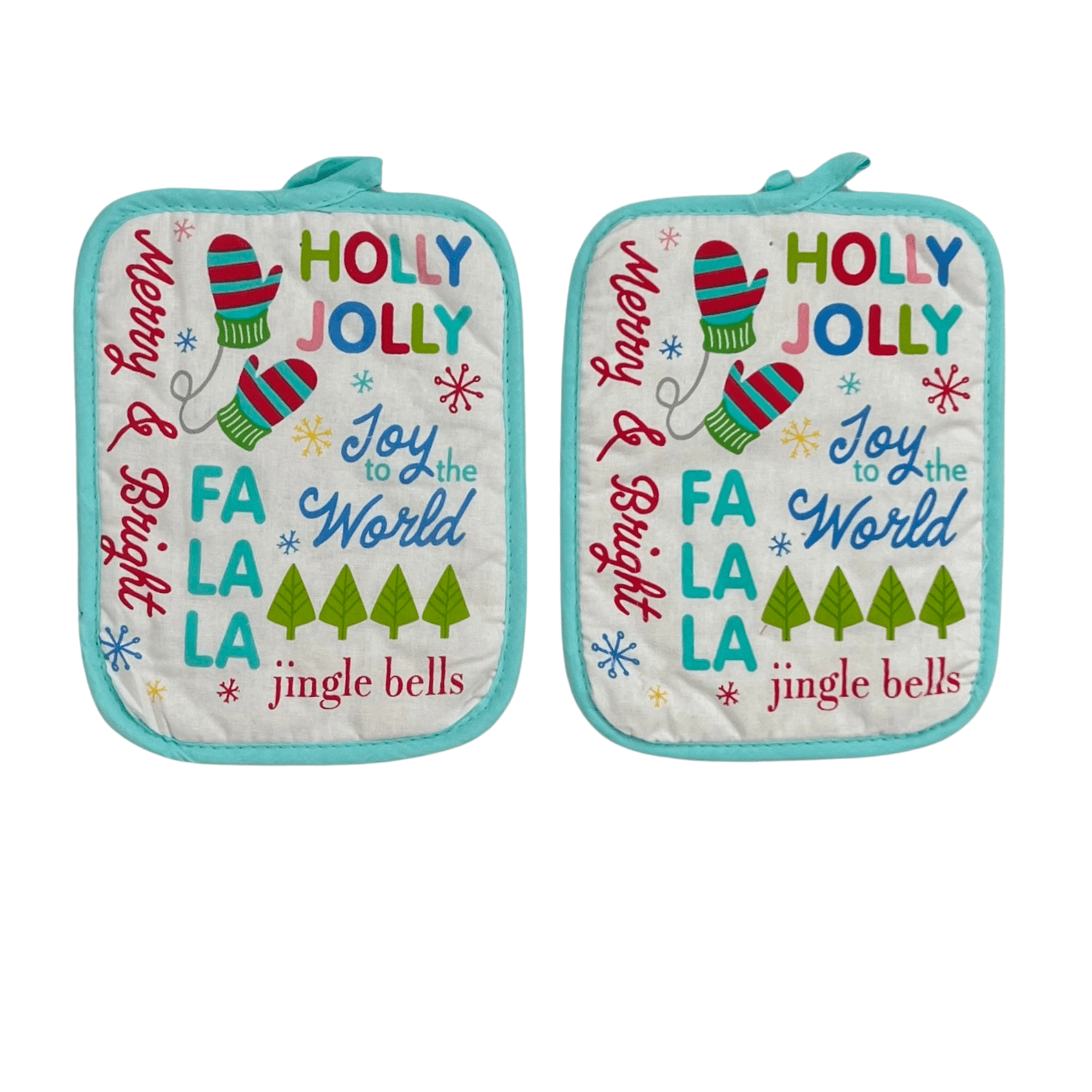 Serafina Home Christmas Joy To The World And Holly Jolly Kitchen Oven ...