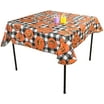 Halloween Haunted Farmhouse Flannel Backed Vinyl Tablecloth: Jack O ...