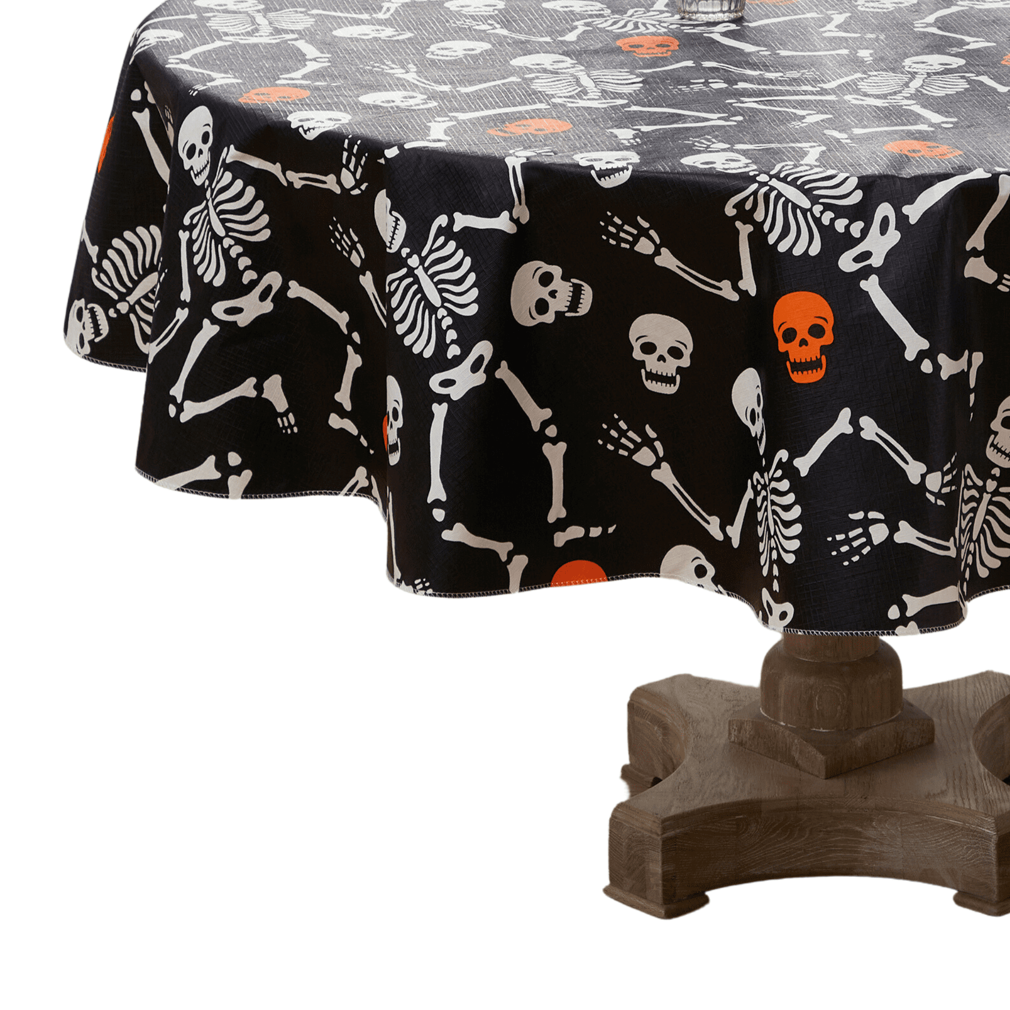 Serafina Home Halloween Vinyl Tablecloth: PEVA Vinyl with Flannel ...
