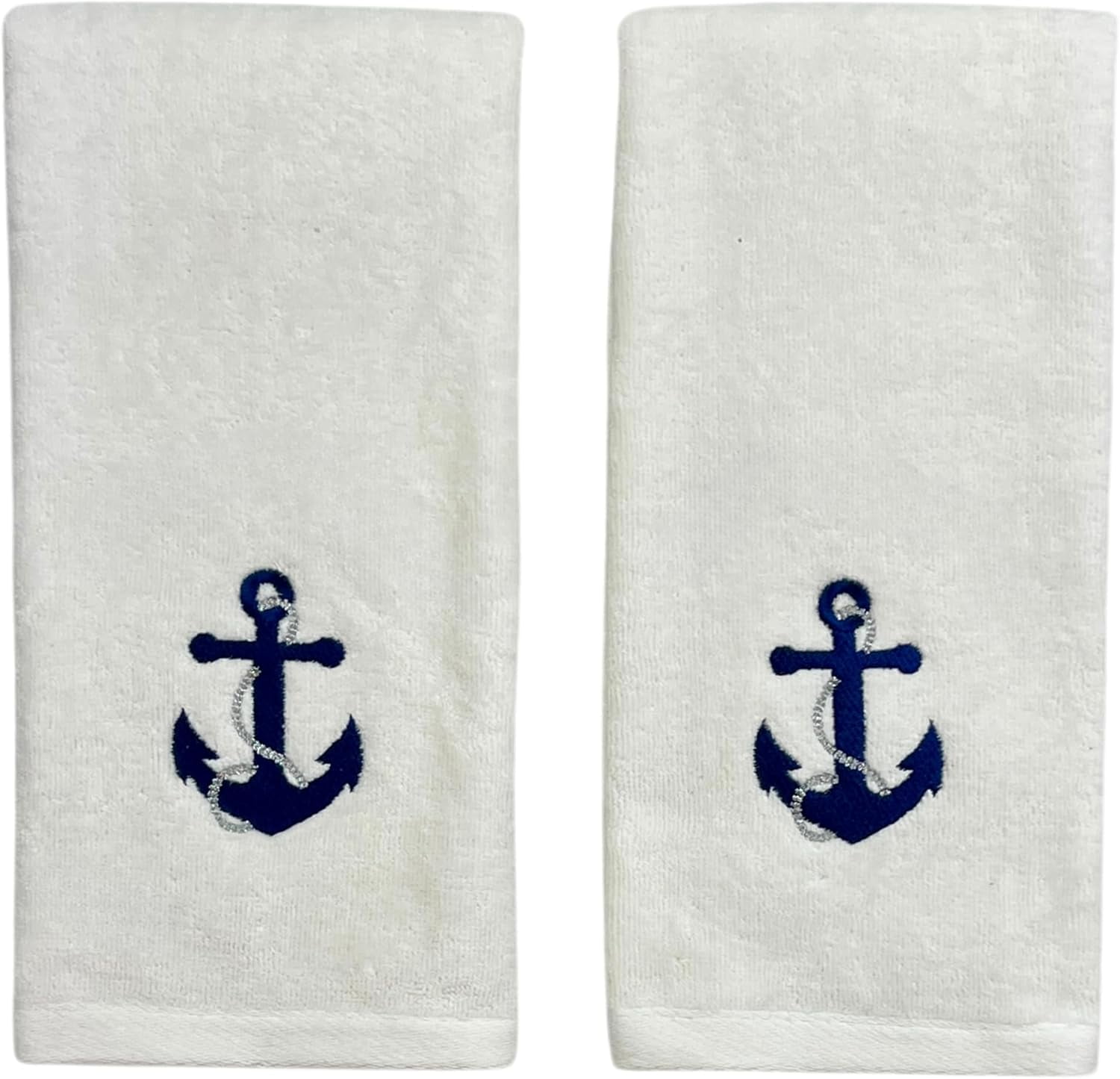 Serafina Home Luxury Soft Absorbent Embroidered Guest Hand Towels ...