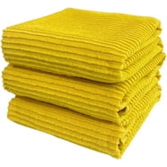 T-FAL 8Pk Kitchen Dish Cloth Set, Waffle Weave, 100% Cotton, 12x13 in ...