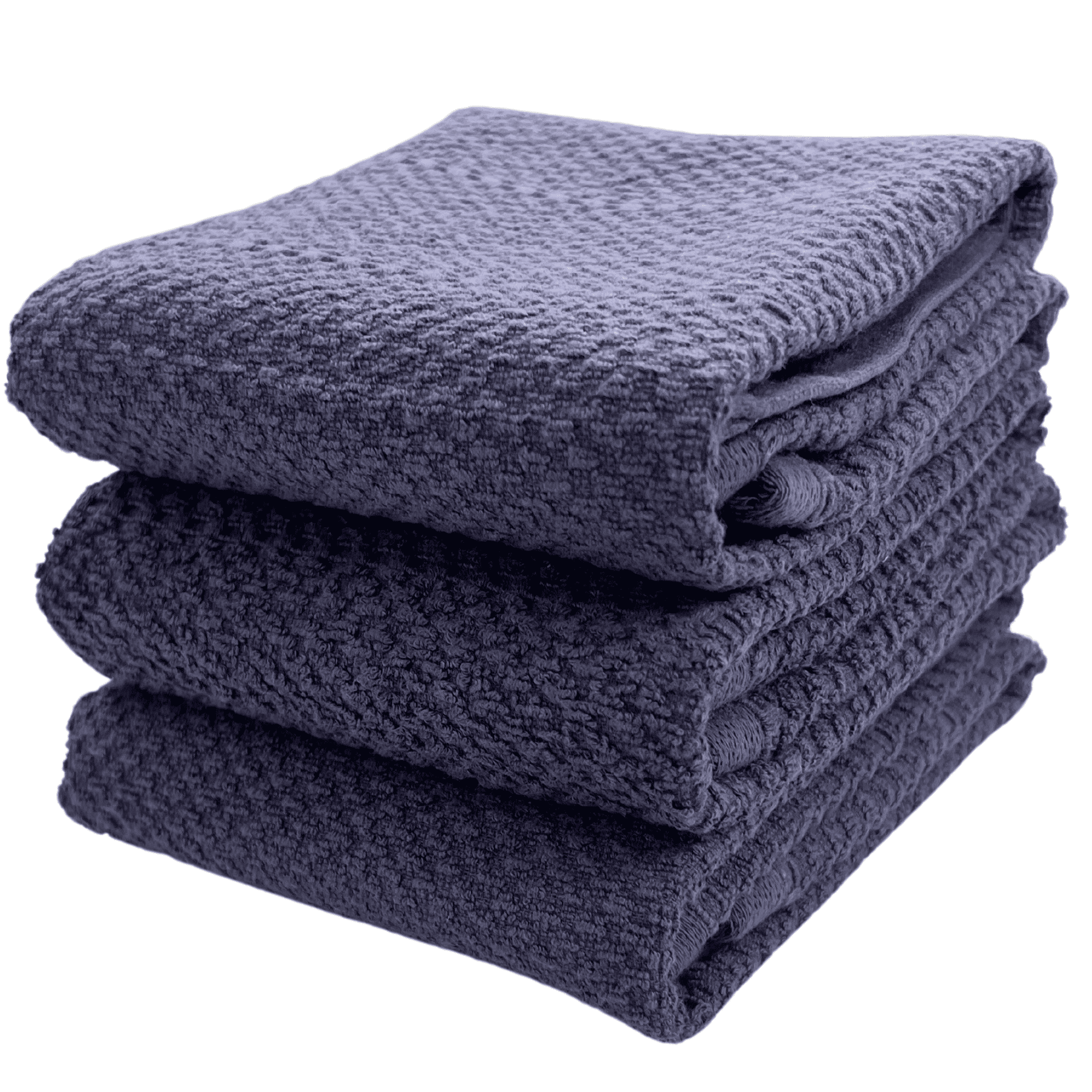 Serafina Home Purple Kitchen Hand Dish Towels: 100% Cotton Cloth Soft ...