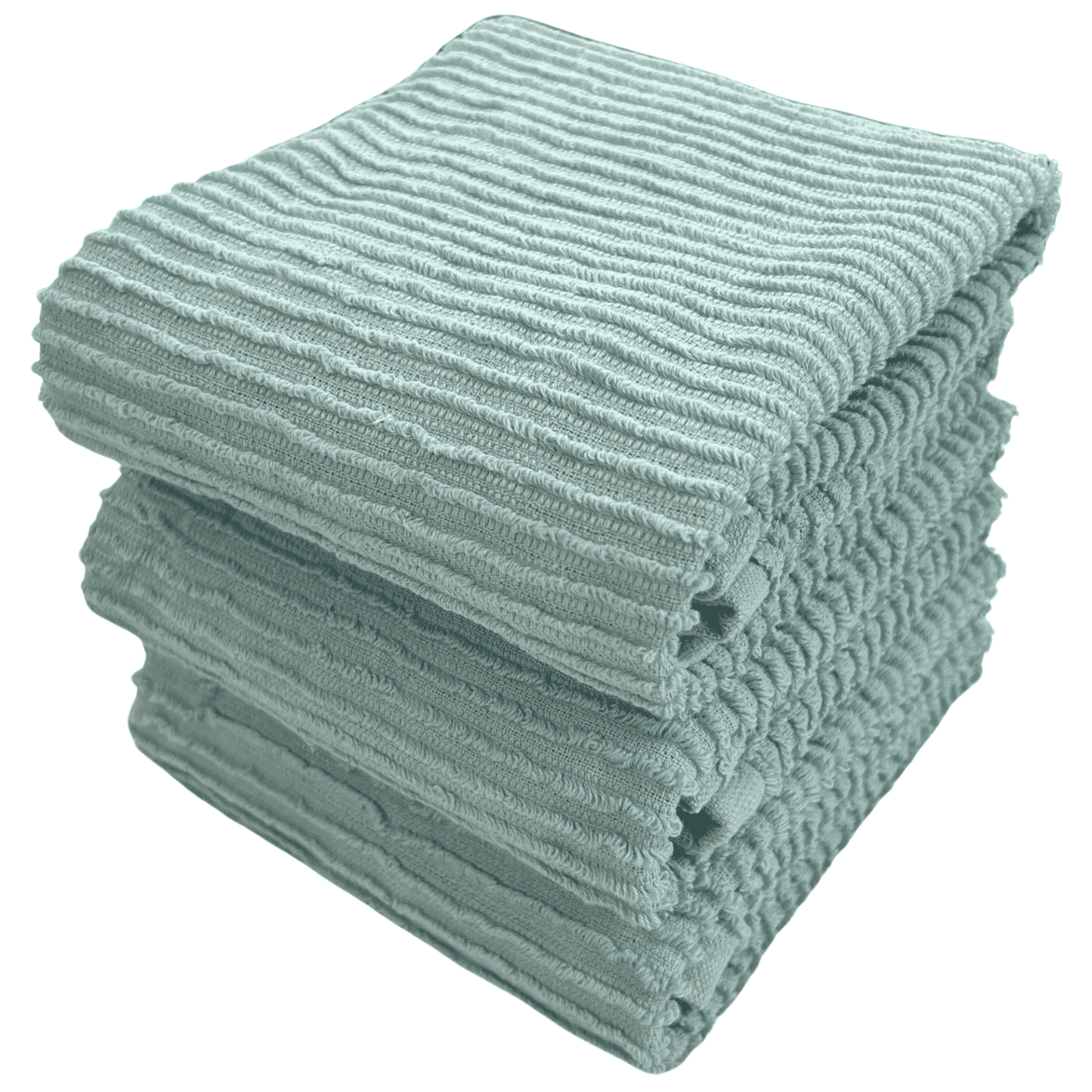 Serafina Home Seafoam Green Kitchen Hand Dish Towels: 100% Cotton Cloth ...