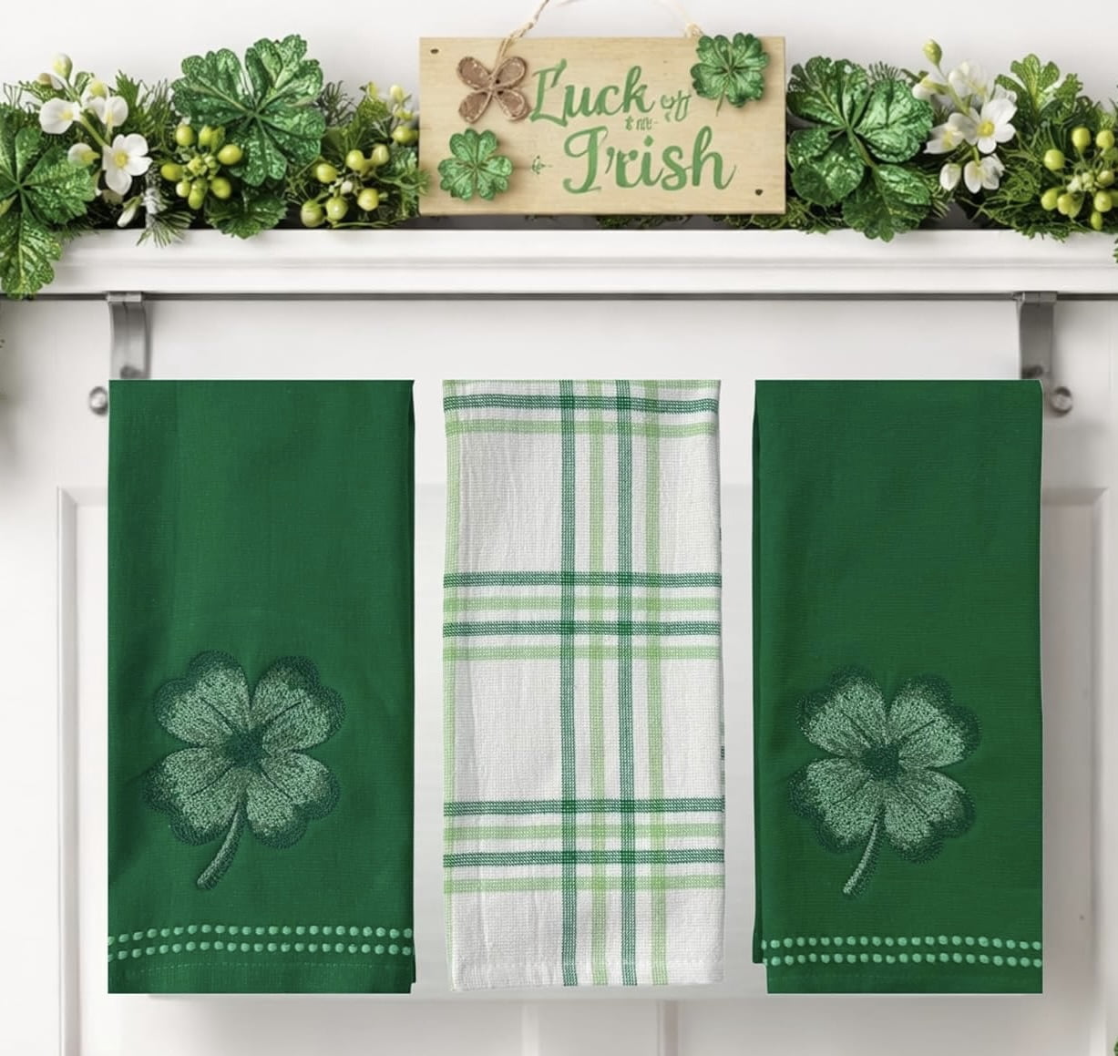 Serafina Home St. Patrick's Day Irish Bath Guest Hand Kitchen Towels ...