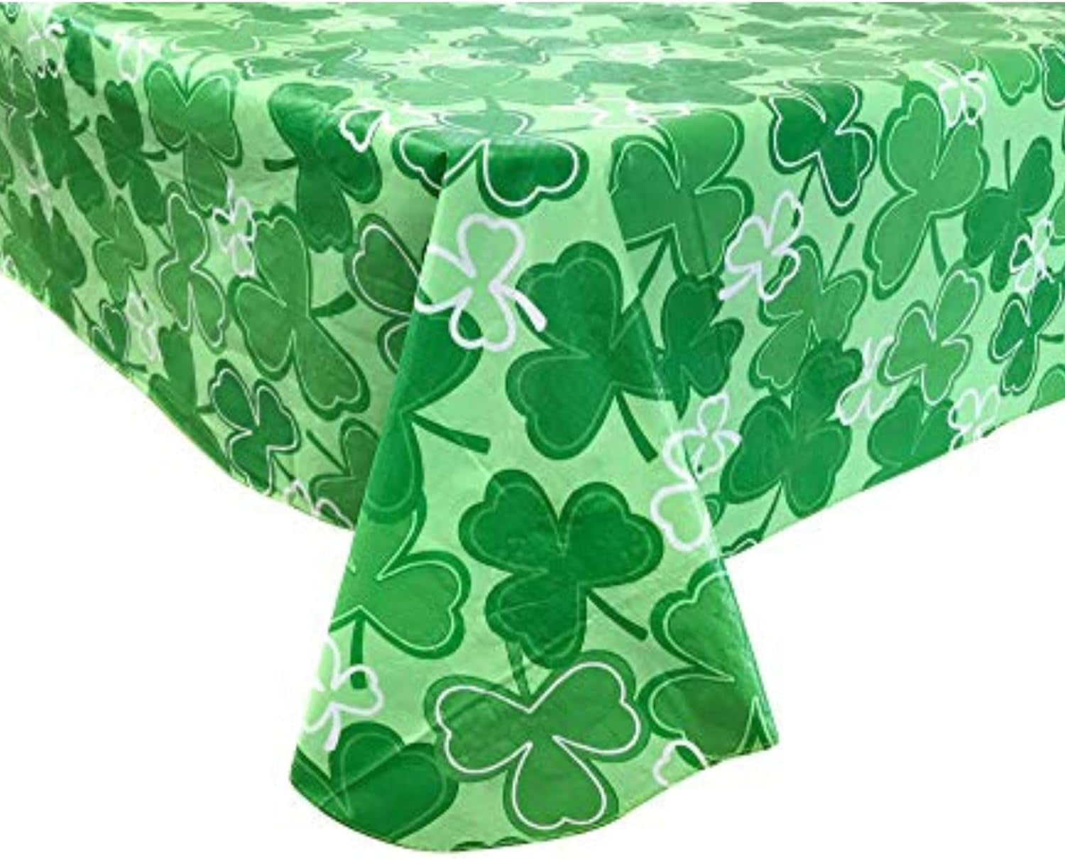 Serafina Home St. Patrick's Day Irish Vinyl Flannel Backed Tablecloth ...