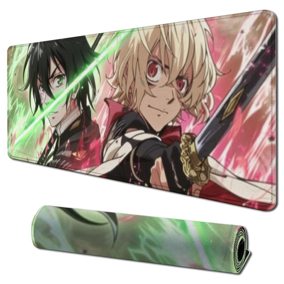 Seraph Anime of The End Mouse Pad Personalised Graphic Rubber Mousepad ...