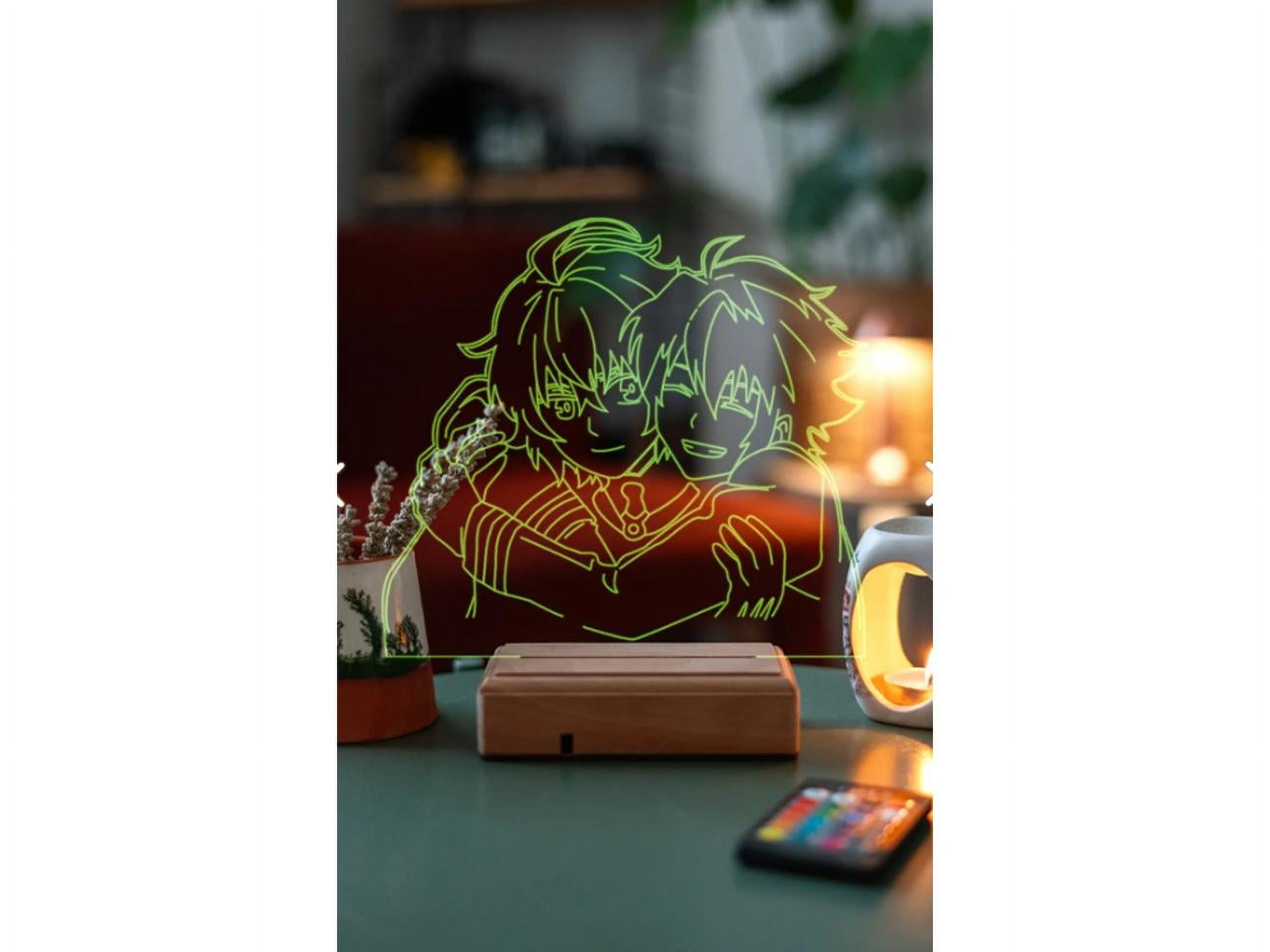Seraph Of The End Mikaela Hyakuya And Y?ichir? Hyakuya 16 Color Night Light - Walmart.com