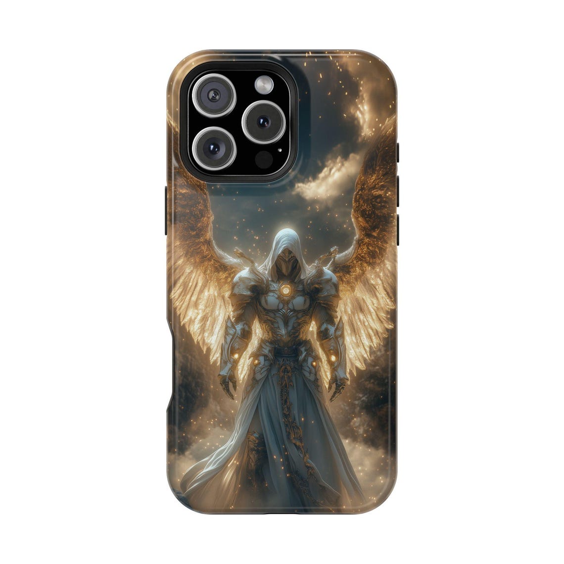Seraphic Knight Golden Archangel Warrior Fantasy Art Phone Case for ...