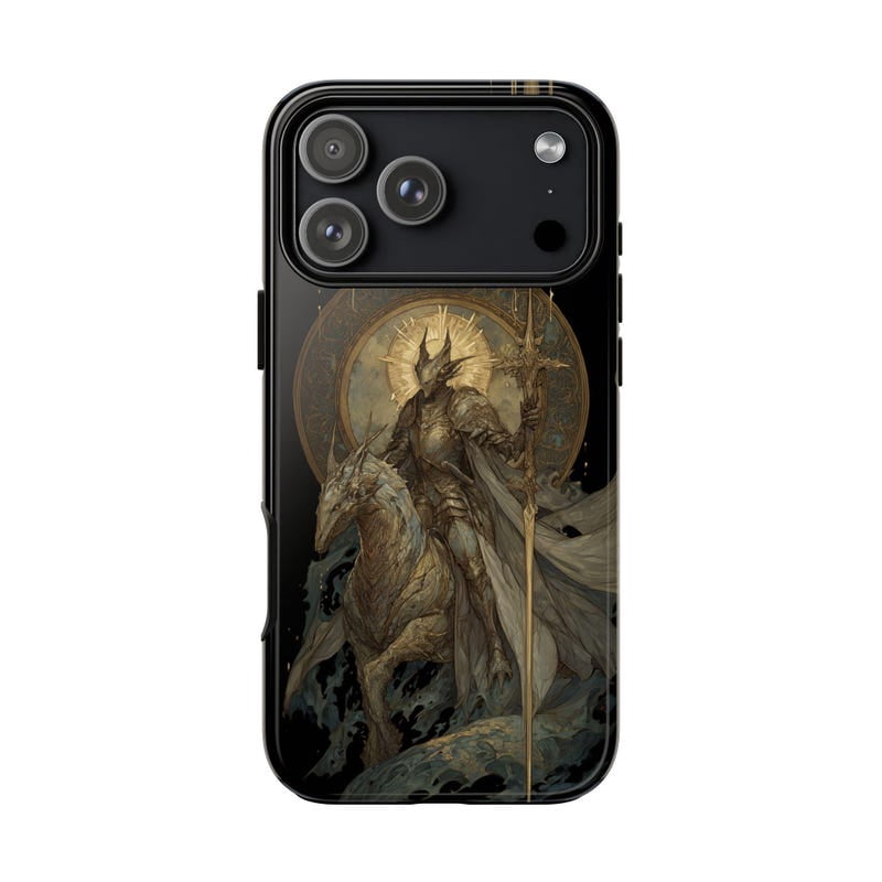 Seraphic Knight Holy Warrior Grand Noble Guard Shell Case iPhone 17 to ...