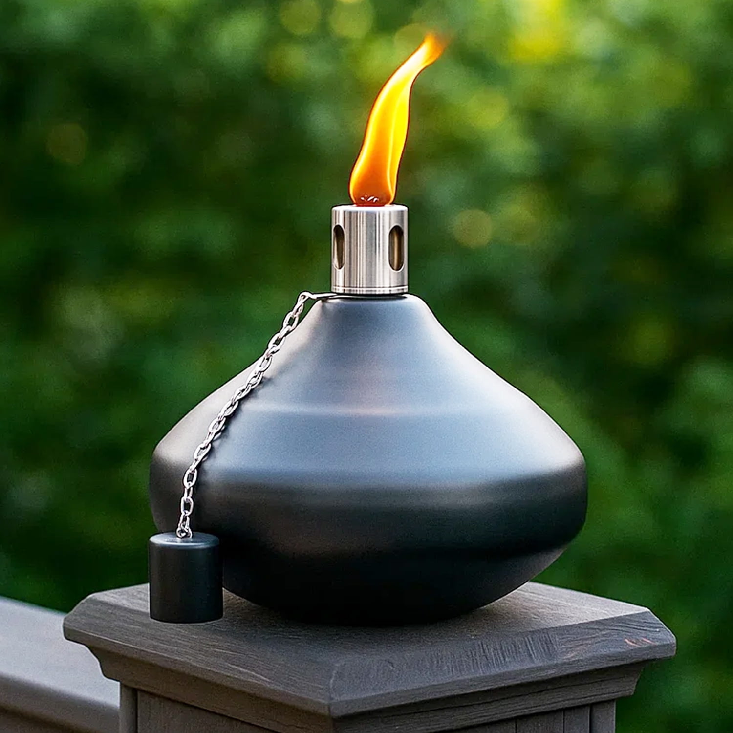 Seraphic Large Citronella Tiki Torches with Mosquito Control - 30oz ...