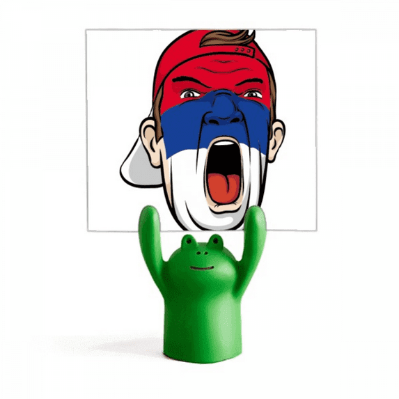 Serbia Flag Facial Makeup Head Screang Cap Memo Holder Cartoon Animal ...