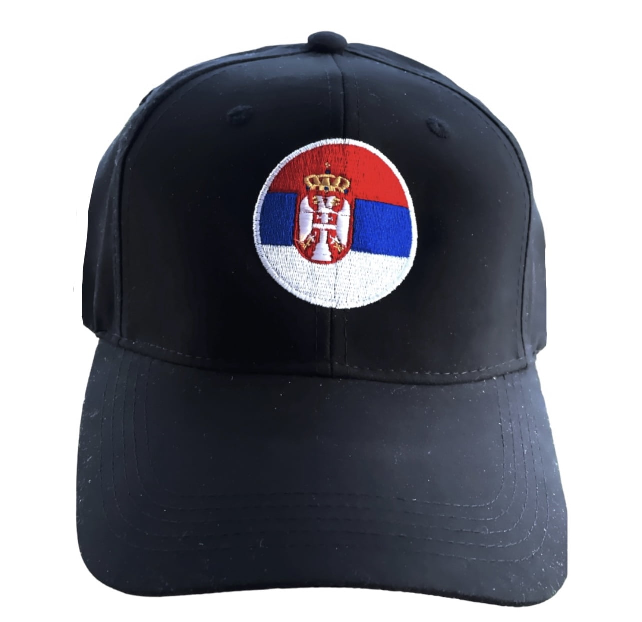 Serbian Flag Cap Embroidered ...Baseball Cap Custom Personalized Text ...
