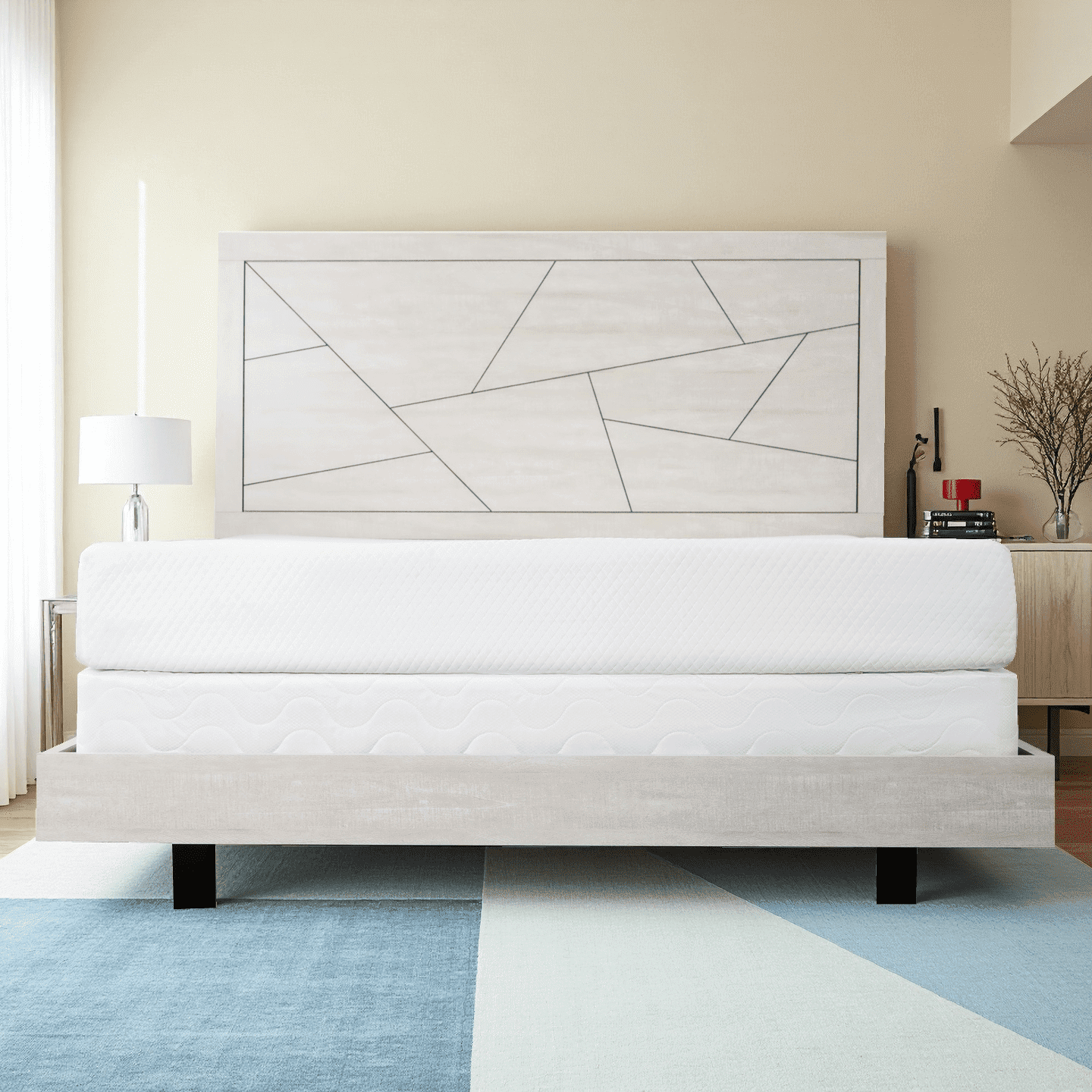 Sereiney 12 Inch Full Size Memory Foam Mattress with Breathable Gel ...