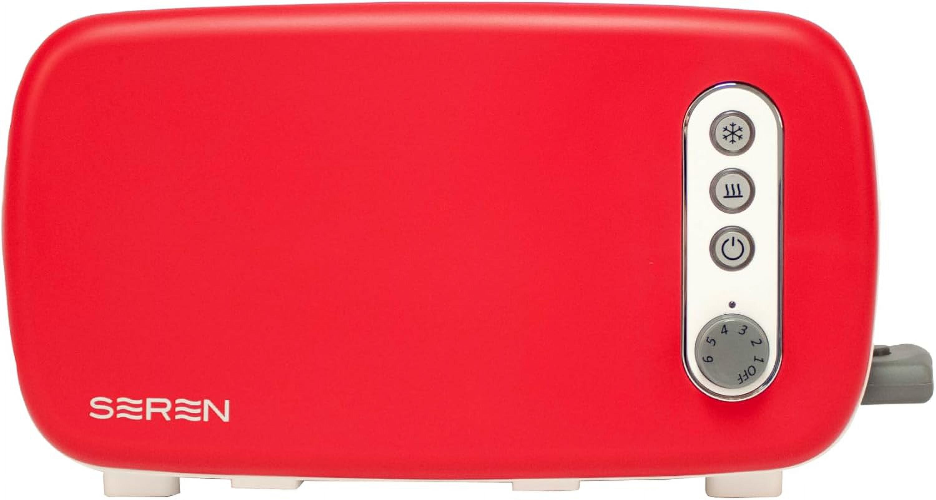 Seren Side Loading Toaster with Cool Touch Exterior and Removable Crumb ...