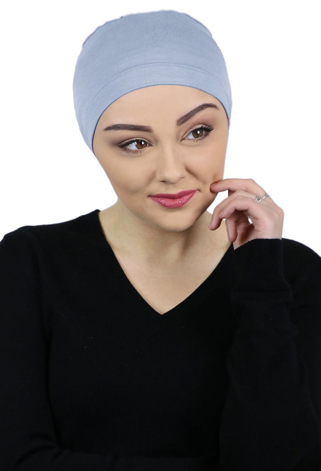 Serena Bamboo Sleep Cap Chemo Headwear Cancer Hat Sleeping Night Beanie ...