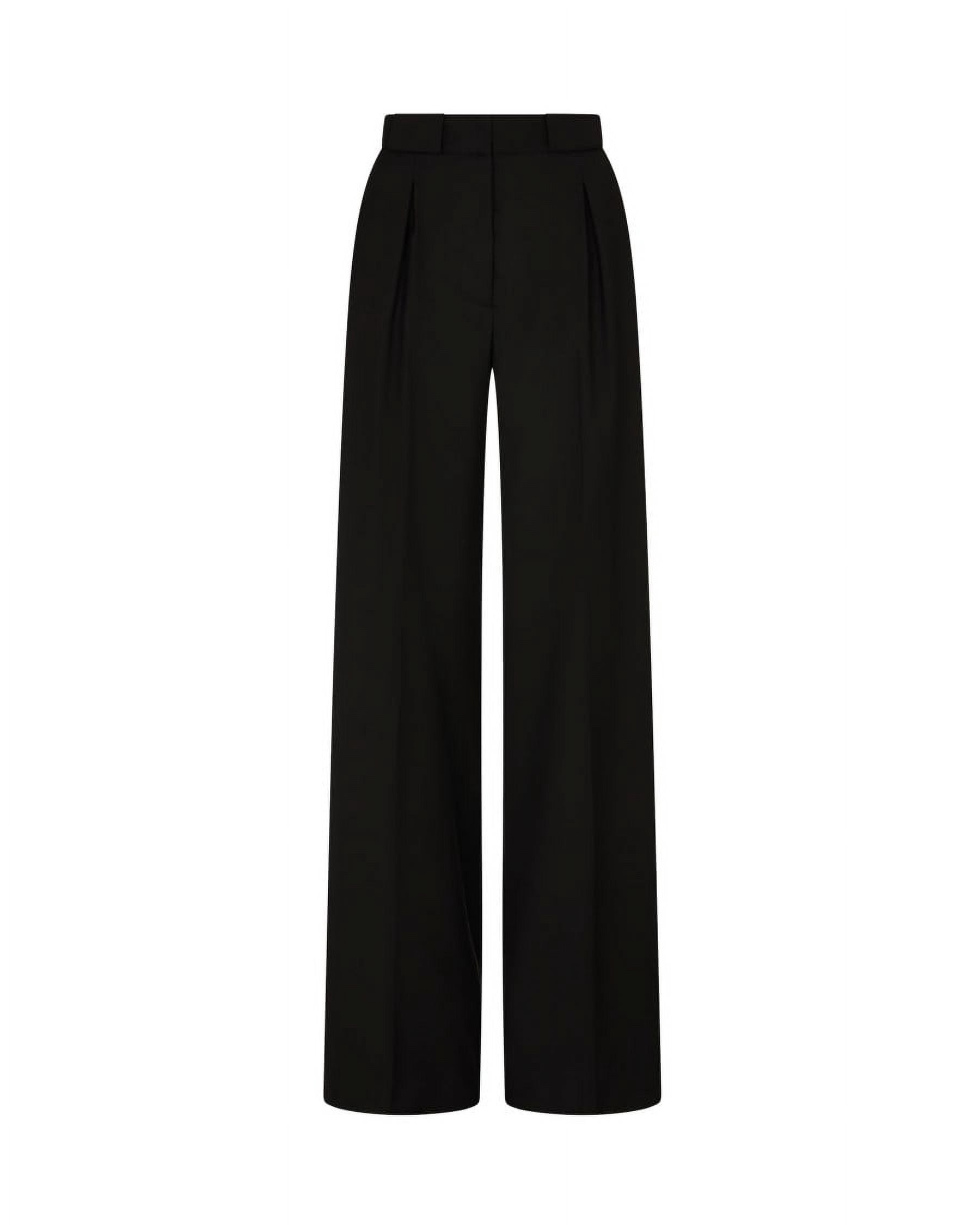 Serena Bute Wool Pleated Trouser - Black (Women's) - Walmart.com