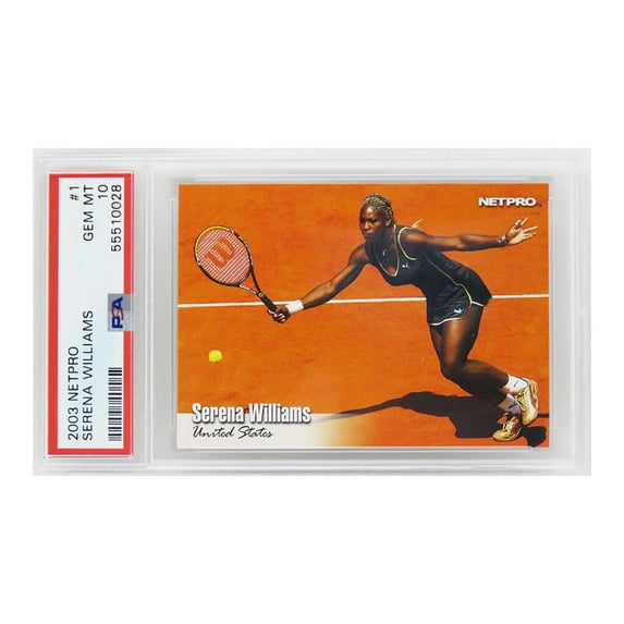 Serena Williams 2003 NetPro Tennis RC Rookie Trading Card #1 - PSA 10 ...