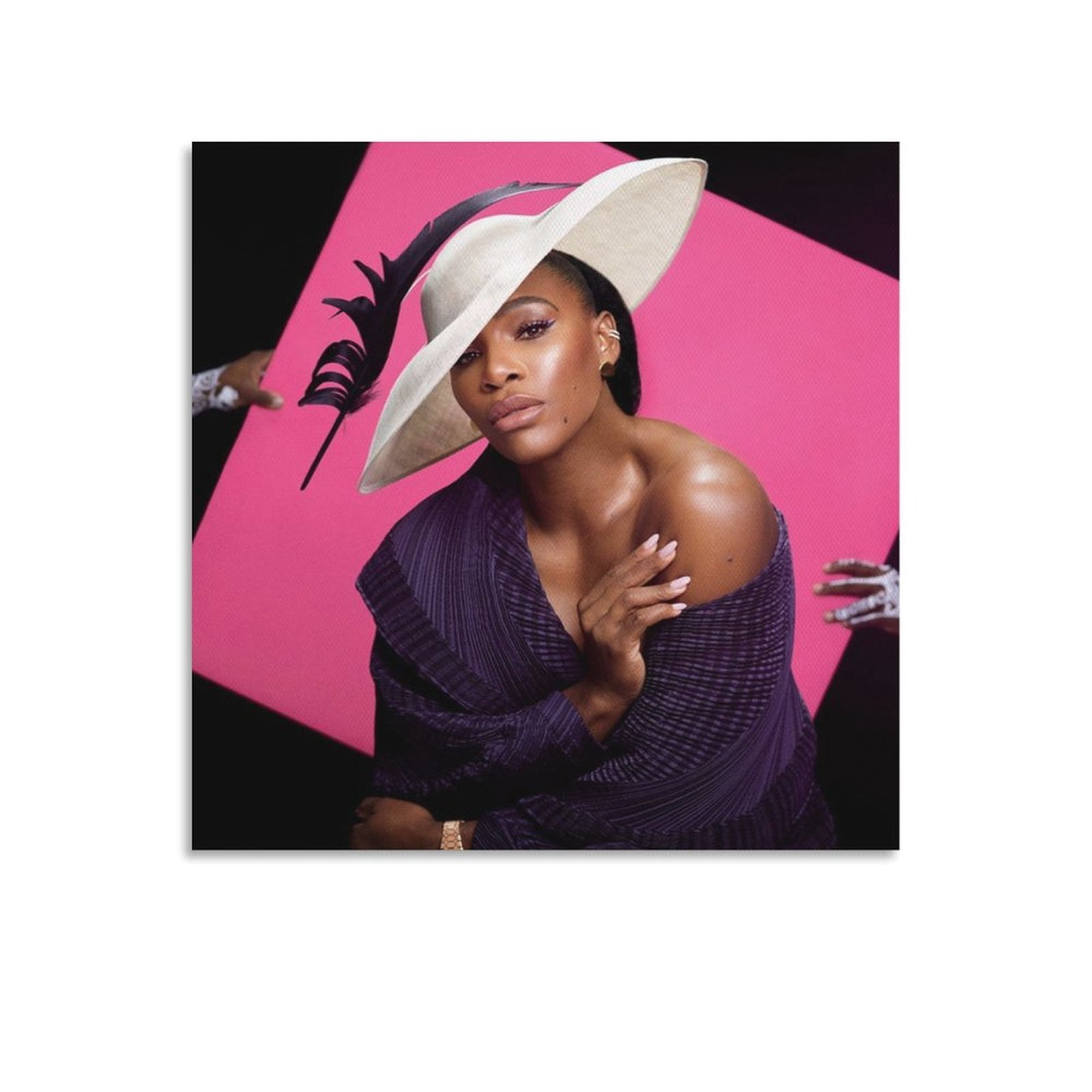 Serena Williams Tennis Poster (2) Canvas Wall Art Poster Decorative ...