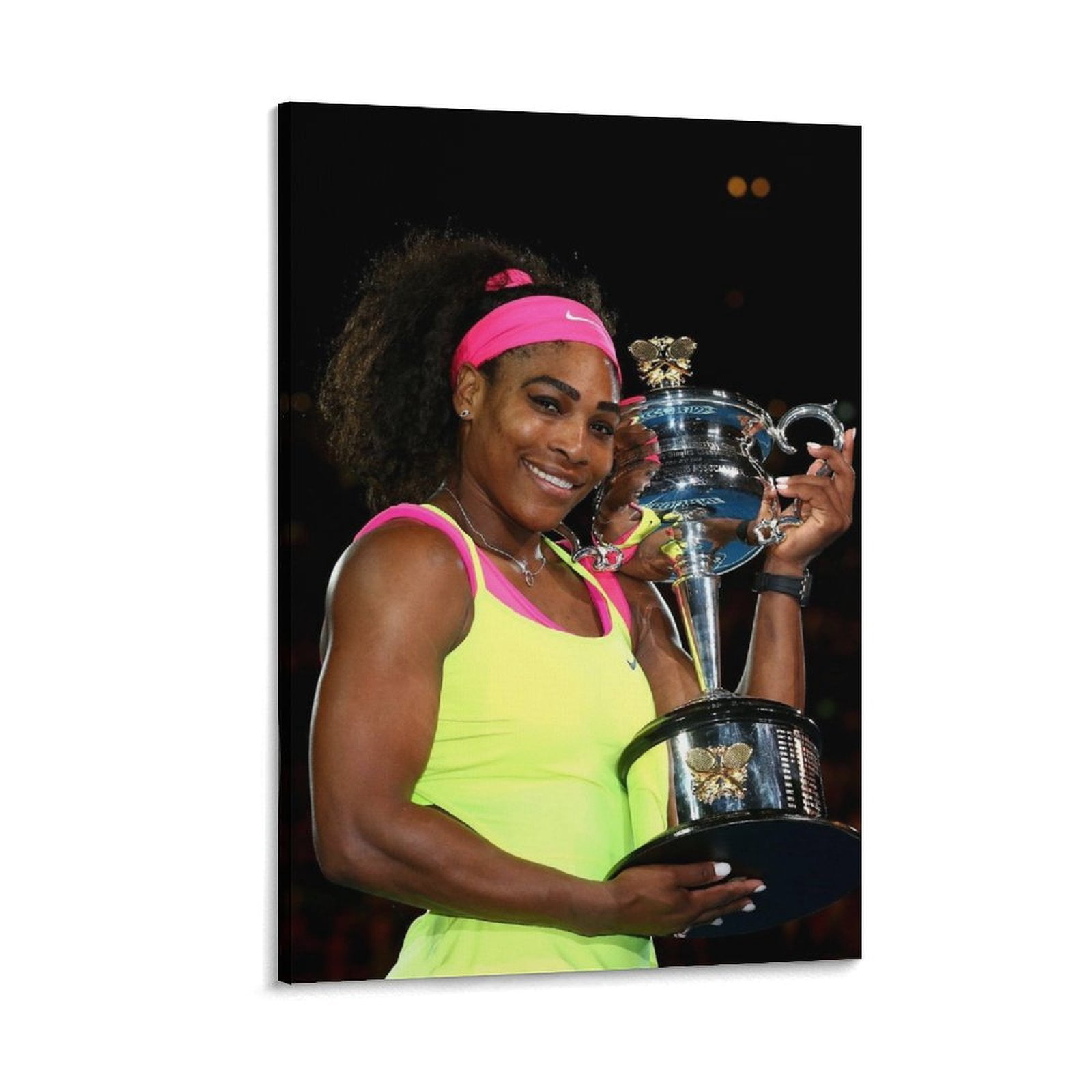 Serena Williams Tennis Poster (21) Canvas Poster Wall Art Picture ...