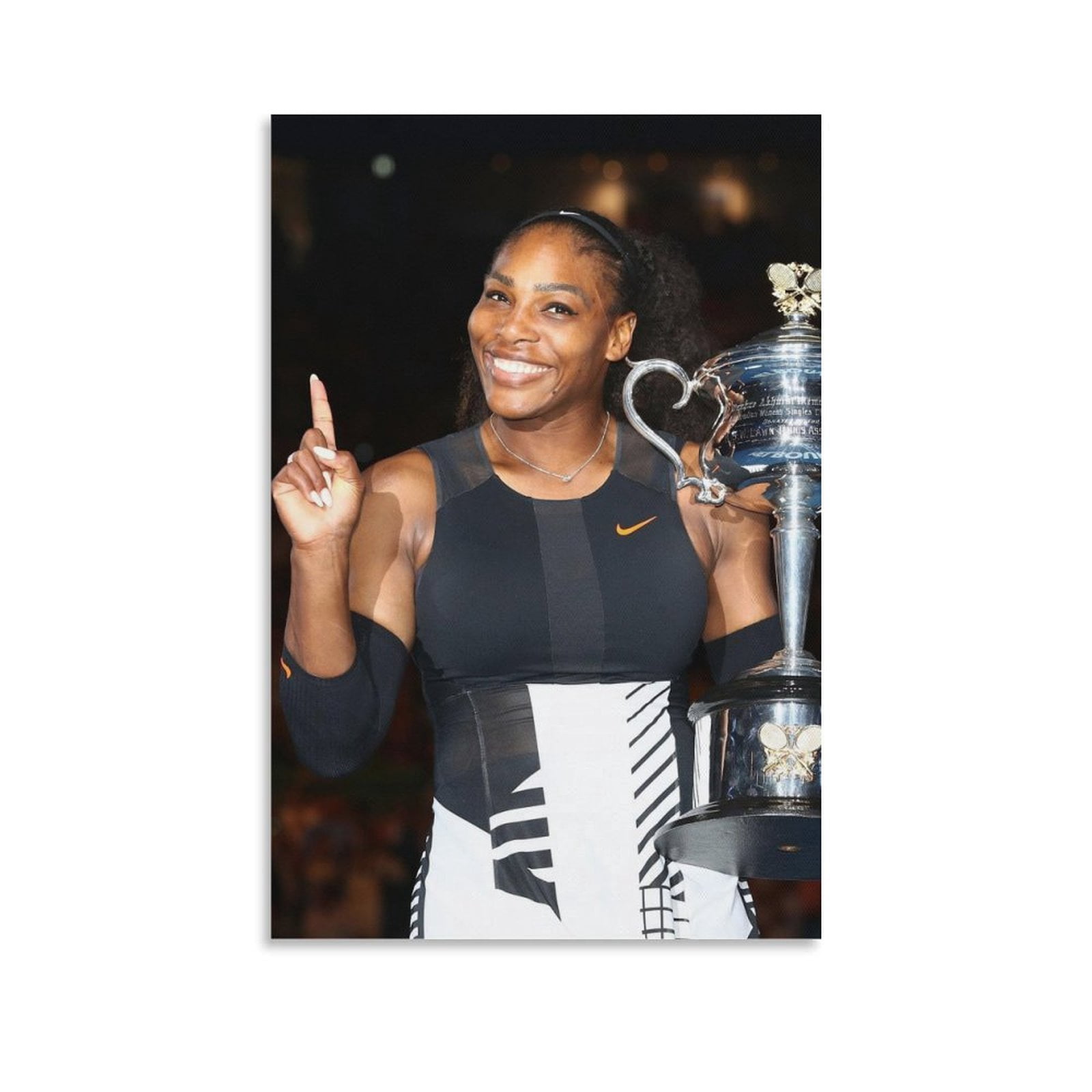 Serena Williams Tennis Poster (22) Canvas Wall Art Prints Poster Gifts ...