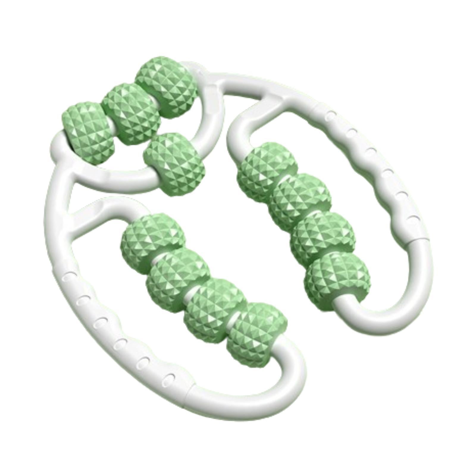 Serenable 12 Wheels Muscles Roller Arm Leg Massager Fitness 12 Wheel ...