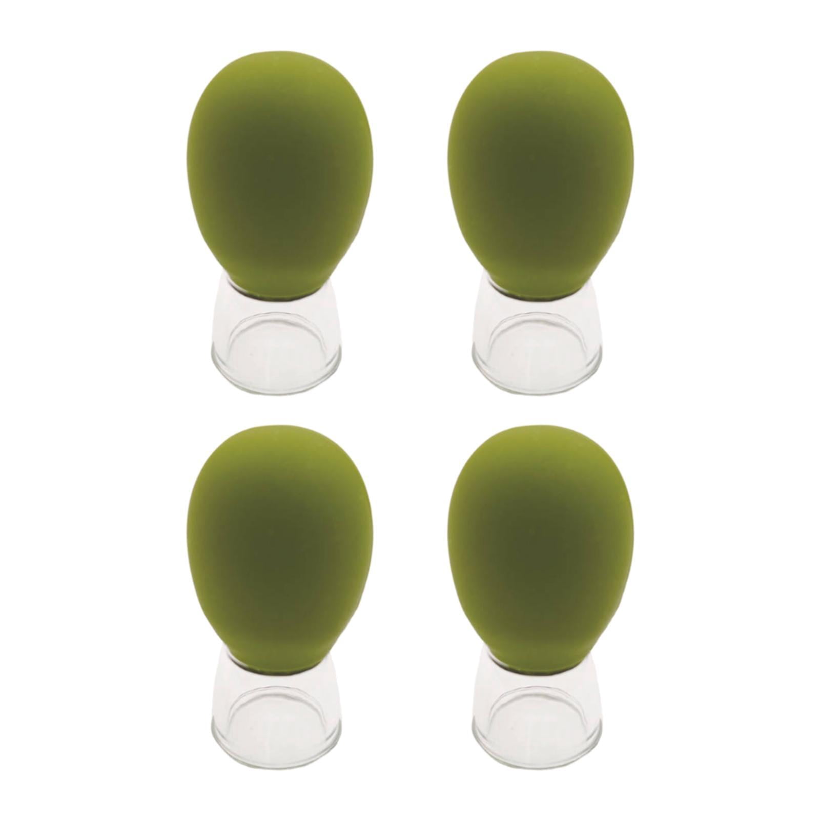 Serenable 4x Cupping Glasses Face Massage Portable Body Cup Fascia ...