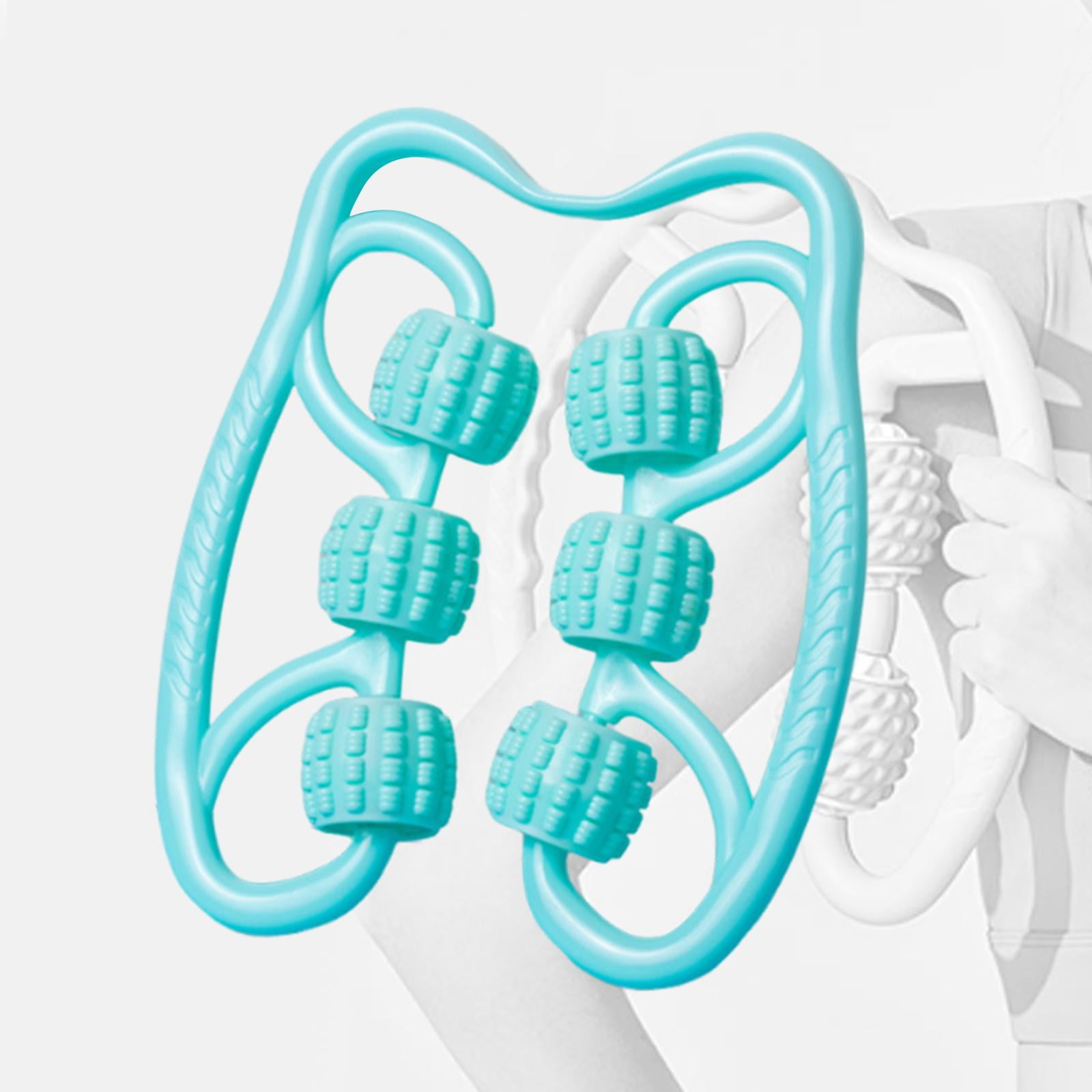 Serenable 6 Wheel Fascia Muscle Relax Roller Press Points for Fitness ...