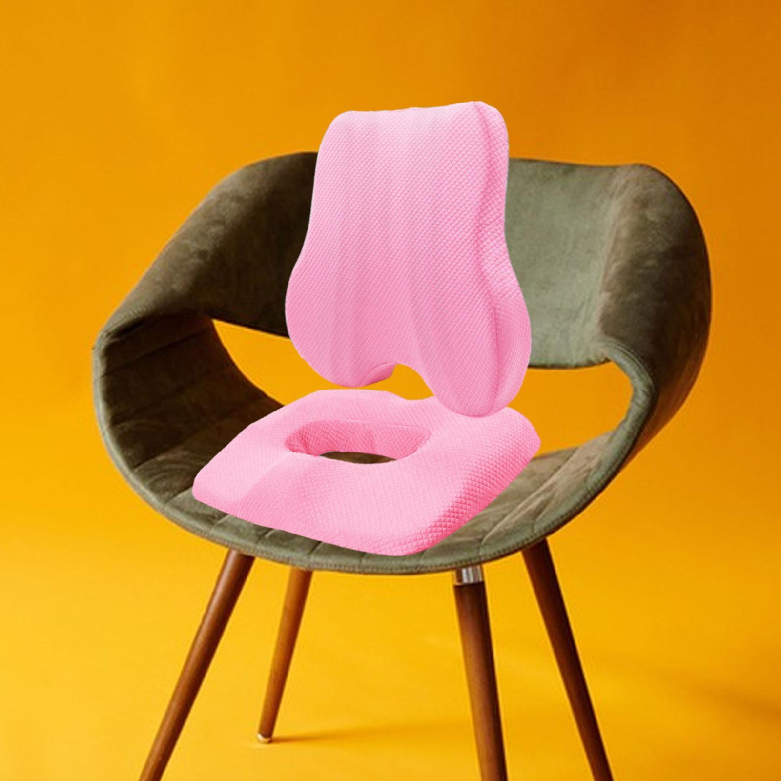 Serenable Back and Seat Cushion for Office Chair Back Rest Non Slip ...