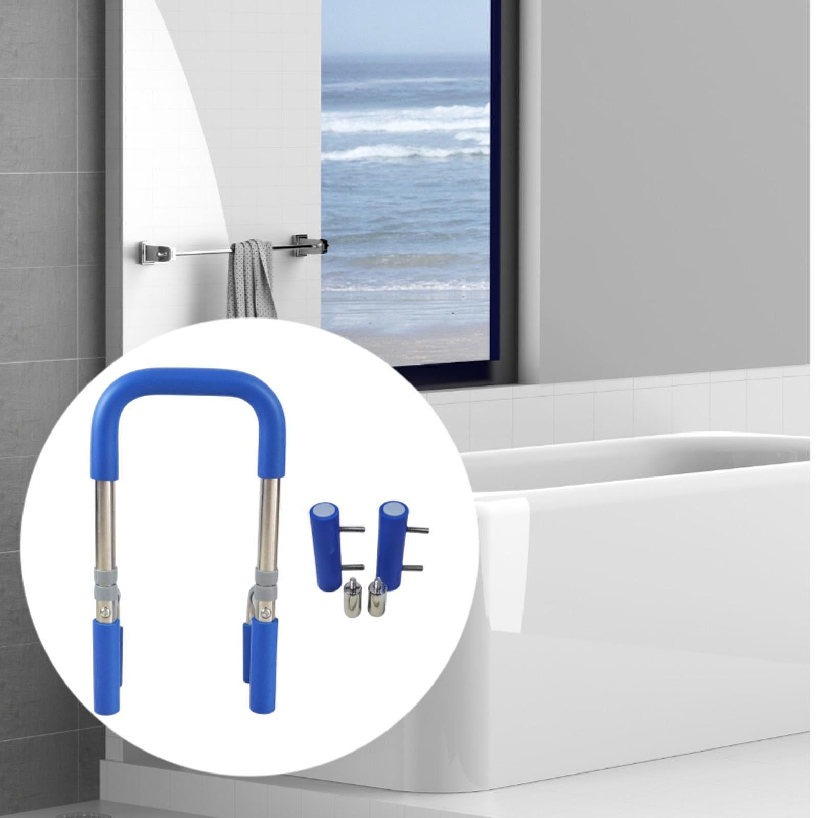 Serenable Bathtub Grab Bar Bathtub s Easy Installation Adjustable ...