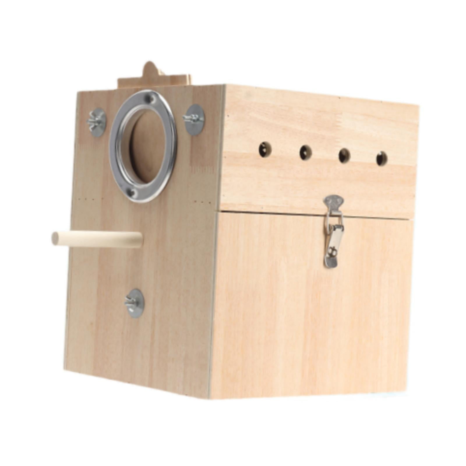 Serenable Bird Nest Box Parrot Mating Box Cage Breathable Hatching ...