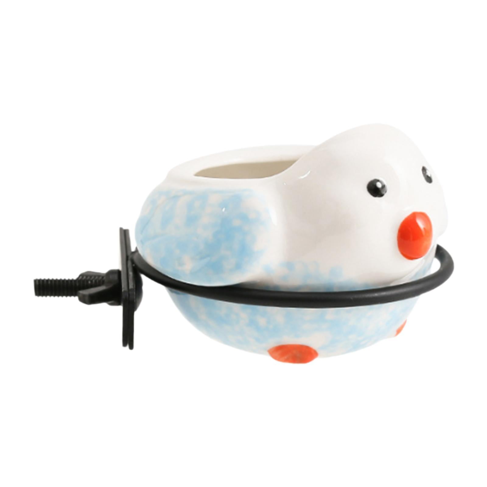 Serenable Birdcage Food Bowl, Food Water Bowl with Clamp Holder ...