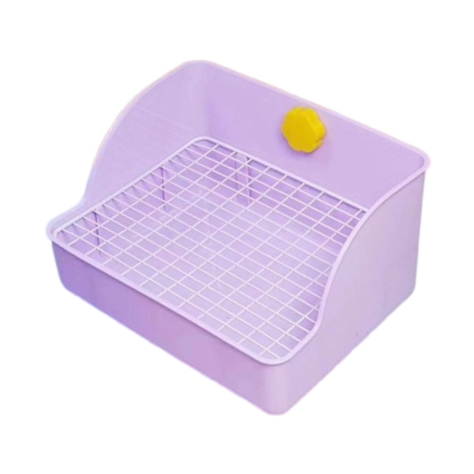 Serenable Bunny Litter Pan, Rabbits Corner Litter Bedding, Corner ...