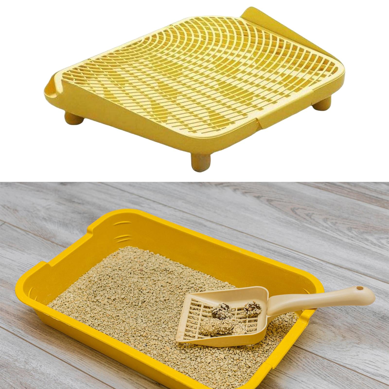 Serenable Cat Litter Ramp, Footboard Anti Slip Double Layered Elevated ...