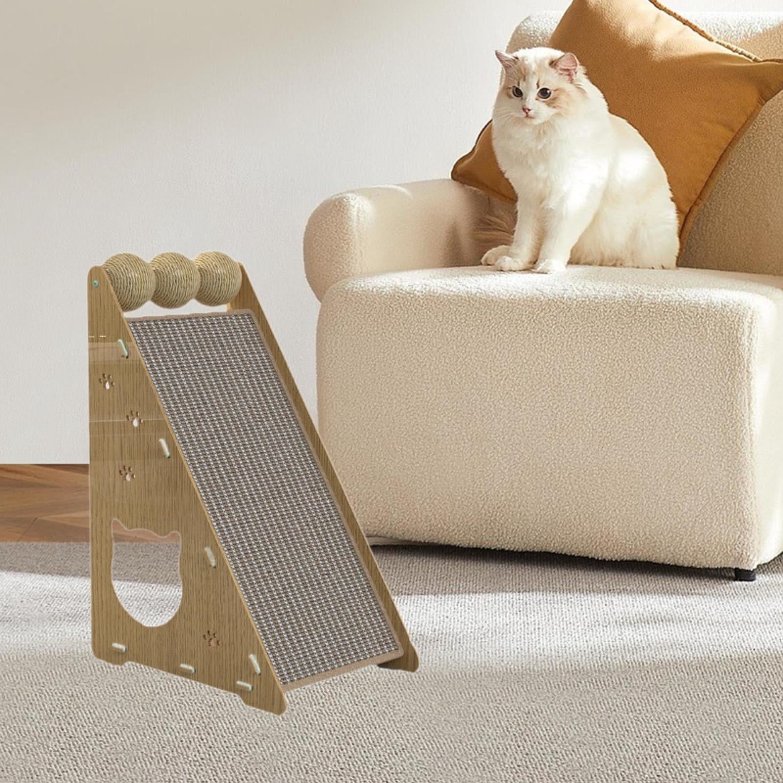 Serenable Cat Scratching Ramp Cats Scratch Pad Furniture Protector ...