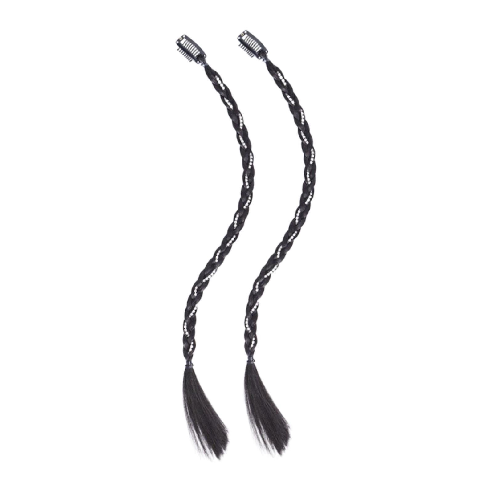 Serenable Clip in Braid Hair Extensions 45 cm for Birthday Traveling ...