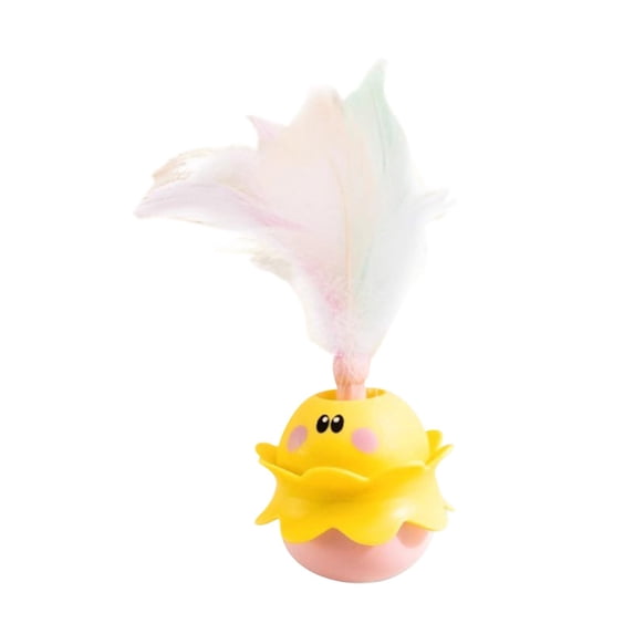 Serenable Interactive Cat Toy,Turntable,Funny,Pet Toy with Feather with ...