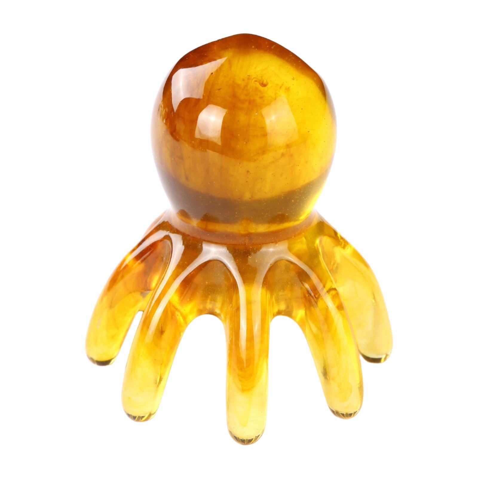 Serenable Octopus Massage Comb Head Scalp Massage Pocket Compact Point ...