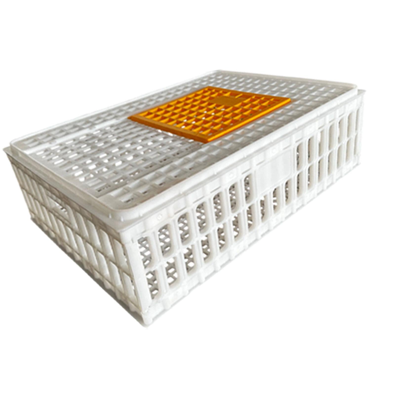 Serenable Poultry Carrier Crate Chicken Transport Crate Cage Chicken ...