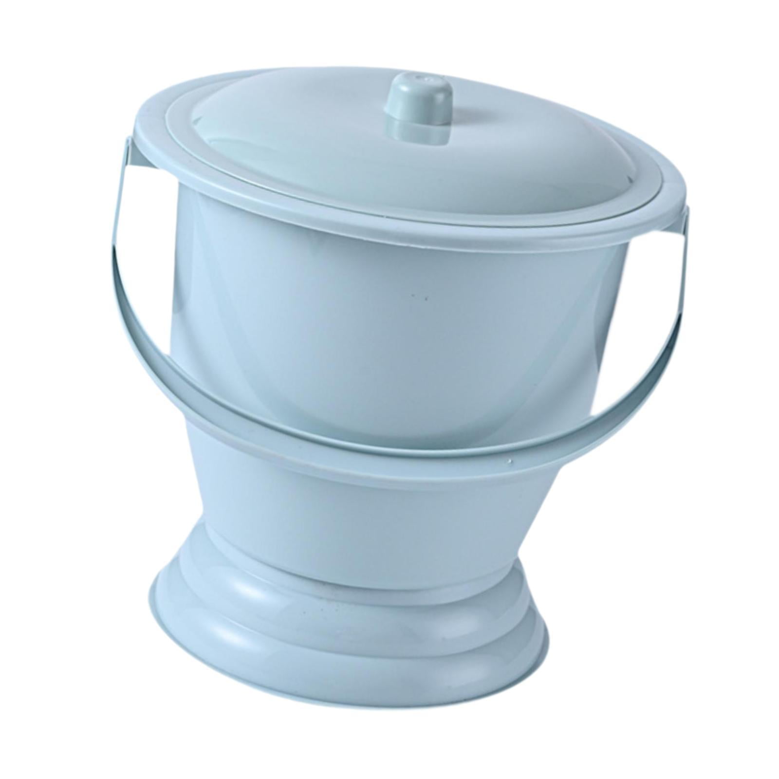 Serenable Spittoon with Lid Toilet Potty Pee Bucket for Kids Adults ...