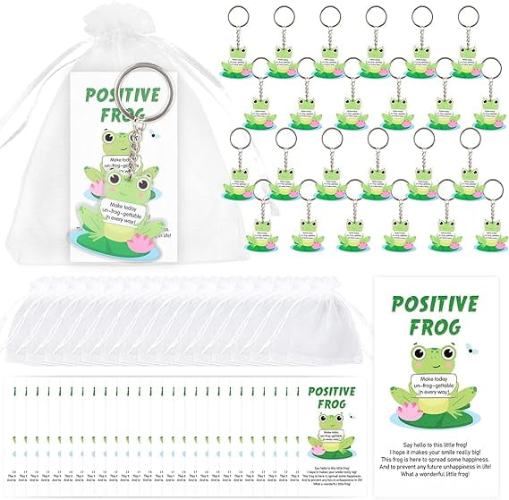 Serencatcher 72pcs Inspirational Frog Party Favors Employee ...