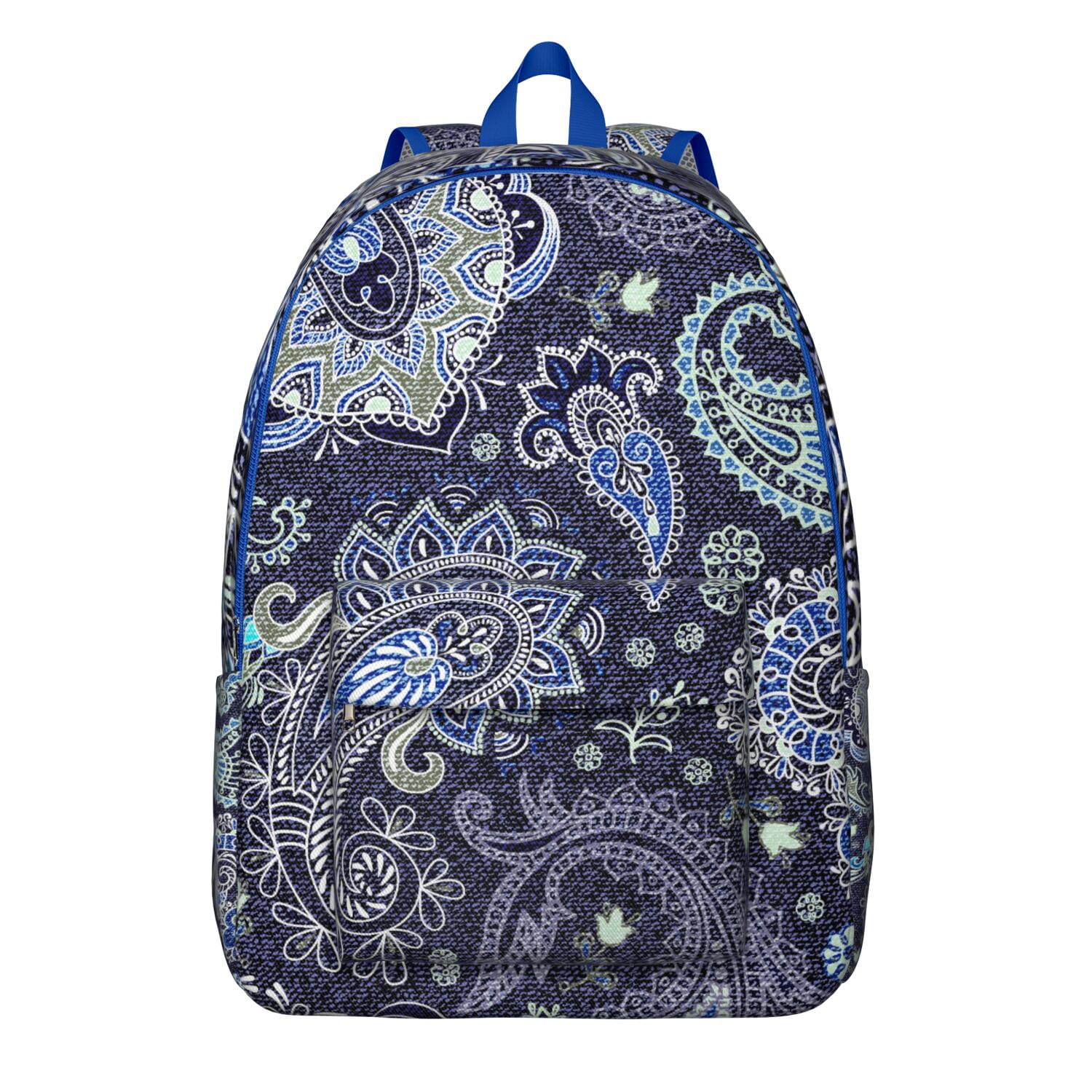 Serene Boho Paisley Backpack for Daily Commute, Safeguards Laptop from ...