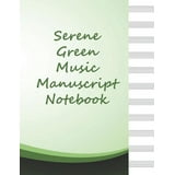 Music Books Music Manuscript Paper A4: 12 Stave Per Sheet - 120 Sheets ...