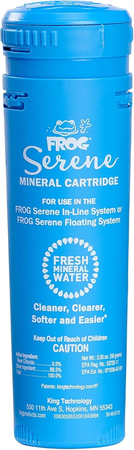 Serene Mineral Replacement Cartridge for Hot Tubs for use only with Serene in-Line and Floating ...